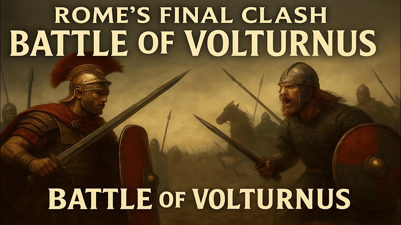 Rome’s Final Clash ⚔️ The Battle of Volturnus 554 AD – Last Stand of ...