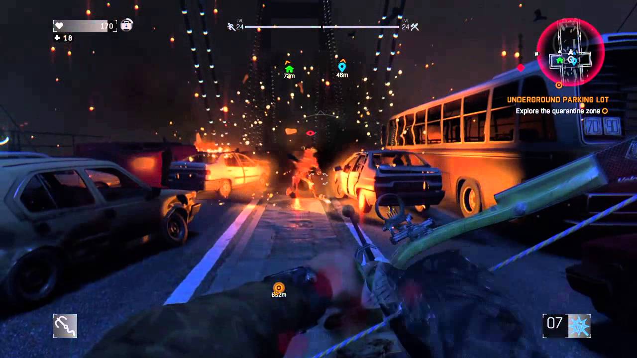 Dying Light Explosive Arrow Power Youtube