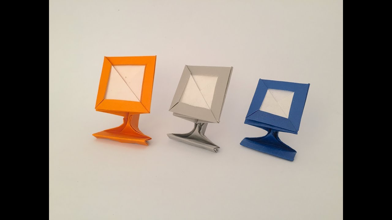 折纸 电脑 origami computer พับกระดาษ คอมพิวเตอร์ 종이 접기、折り紙、 оригами ฃPaper ...