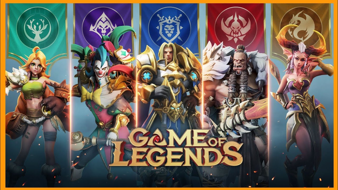 [ Game of Legends: Rise of Champions ] - Peak RPG role-playing game ...