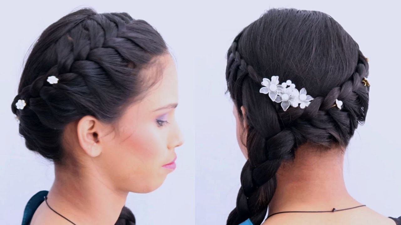 Easy Braided Ponytail With Easy Steps - Cute Summer Hairstyle For Girls ...