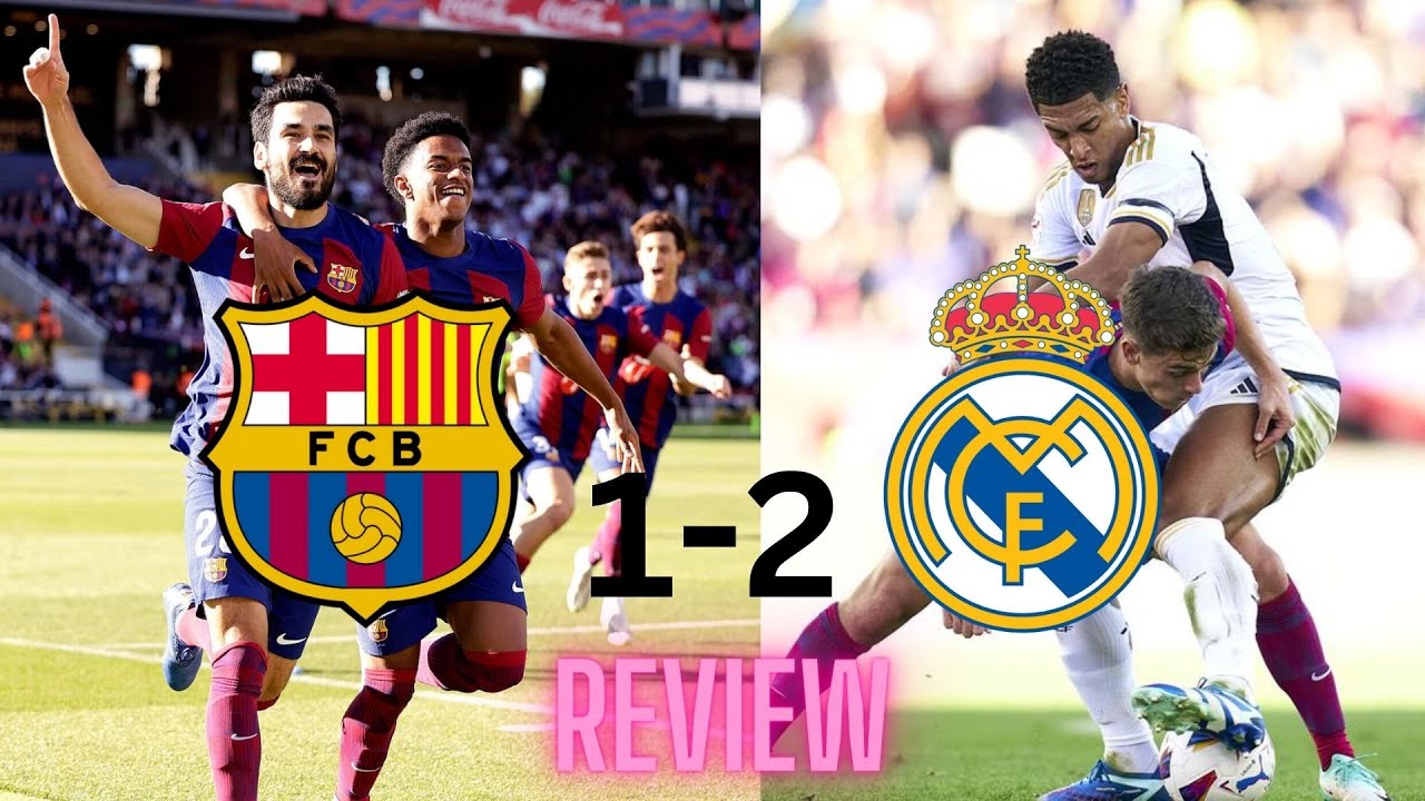 Bellingham Scores And Secures First El Clásico Win! FC Barcelona 1-2 ...
