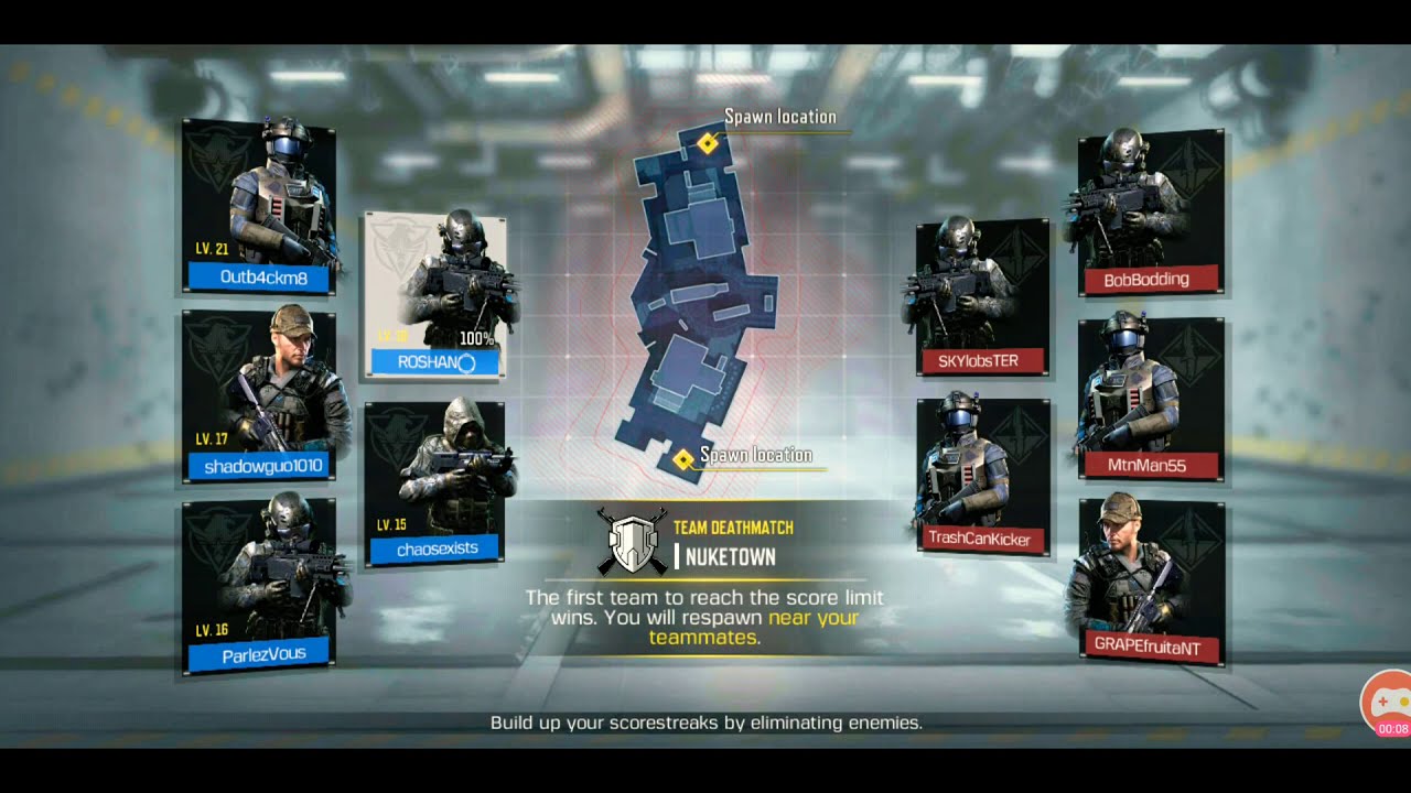 CALL OF DUTY MOBILE playing with bots - YouTube