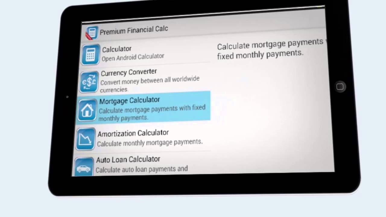 Premium Financial Calculators #Our First App - YouTube