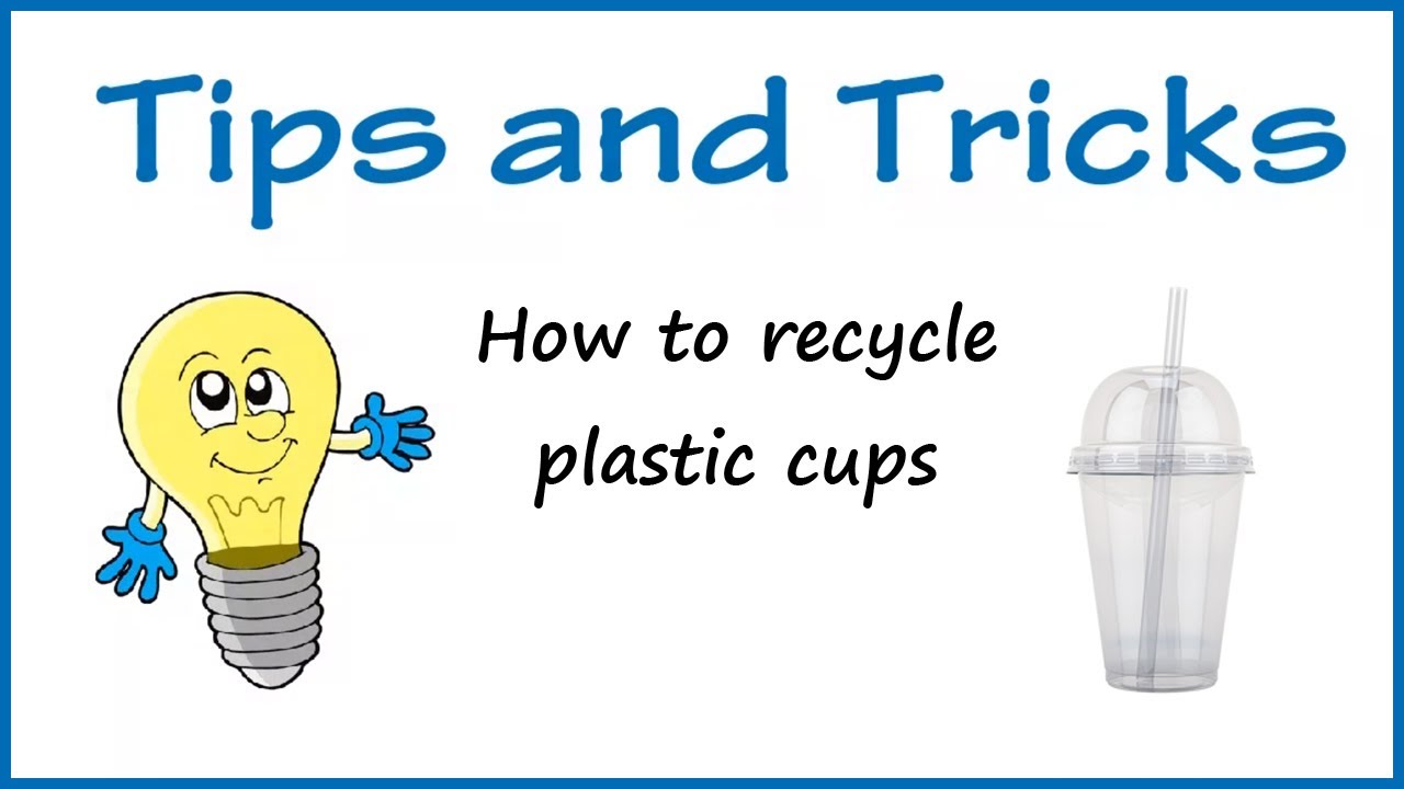 Repurpose Plastic Cups Instead Of Throwing It Away, Use It For This!
