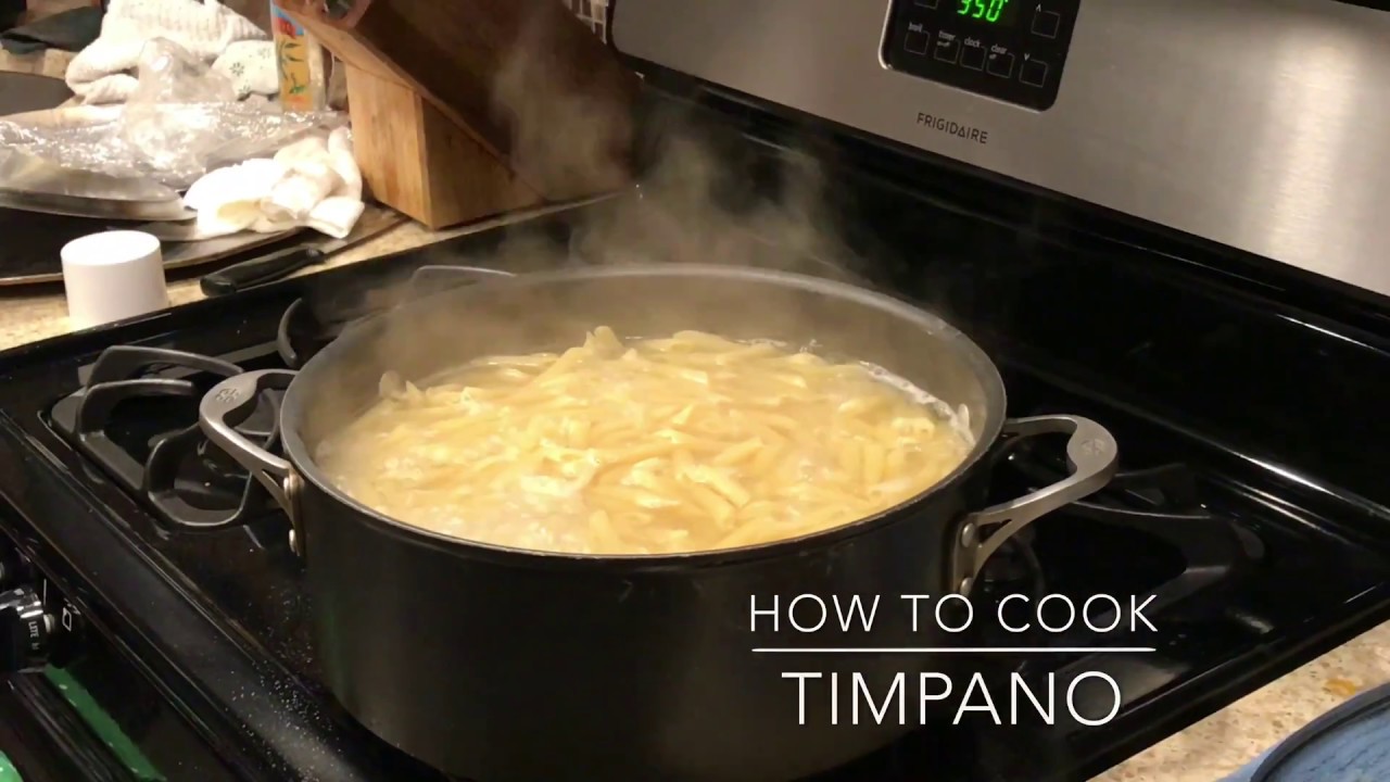 How to cook: Timpano - YouTube