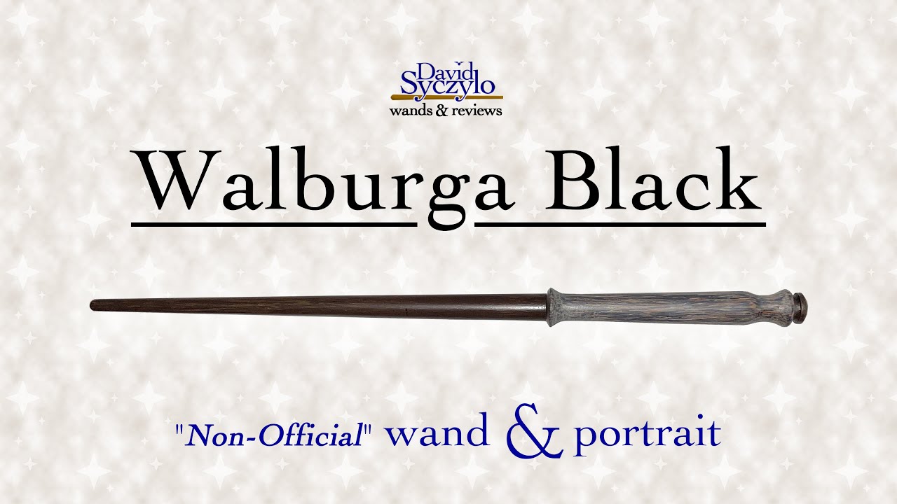 Walburga Black - Non-Official Wand and Portrait - YouTube
