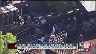 Busch Gardens Tampa closes ride after Australia accident
