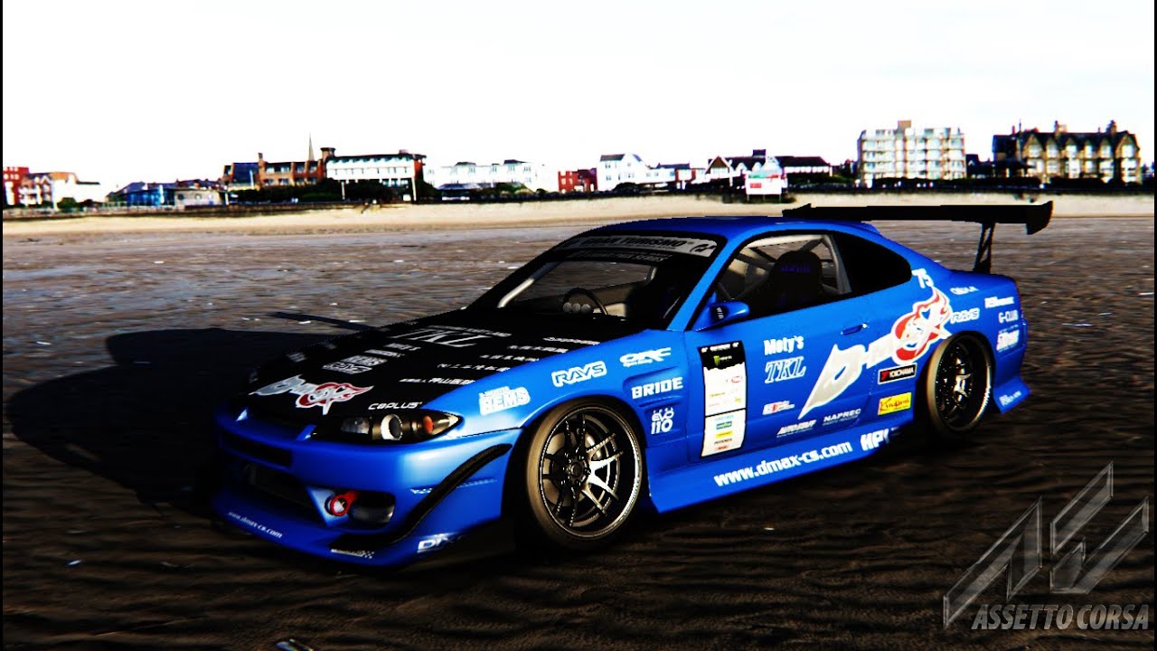 Assetto Corsa Nissan Silvia S15 Drift Mod / Silverstone -National - YouTube