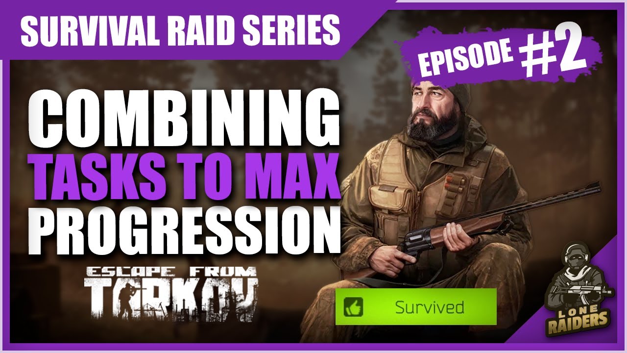 Solo SURVIVAL RAID SERIES S1 E2 | Full Educational Commentary Playthrough | Escape From Tarkov ...