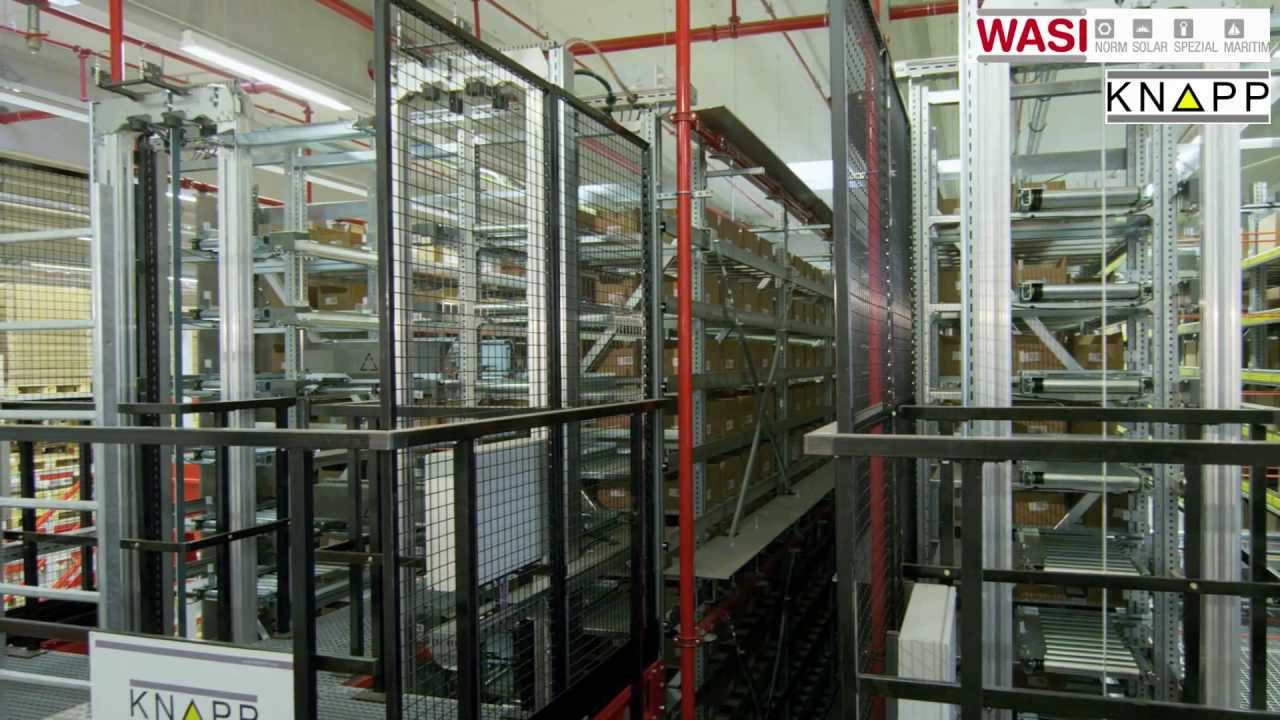 Hochdynamisches Shuttle-System bei WASI - das OSR Shuttle von KNAPP ...