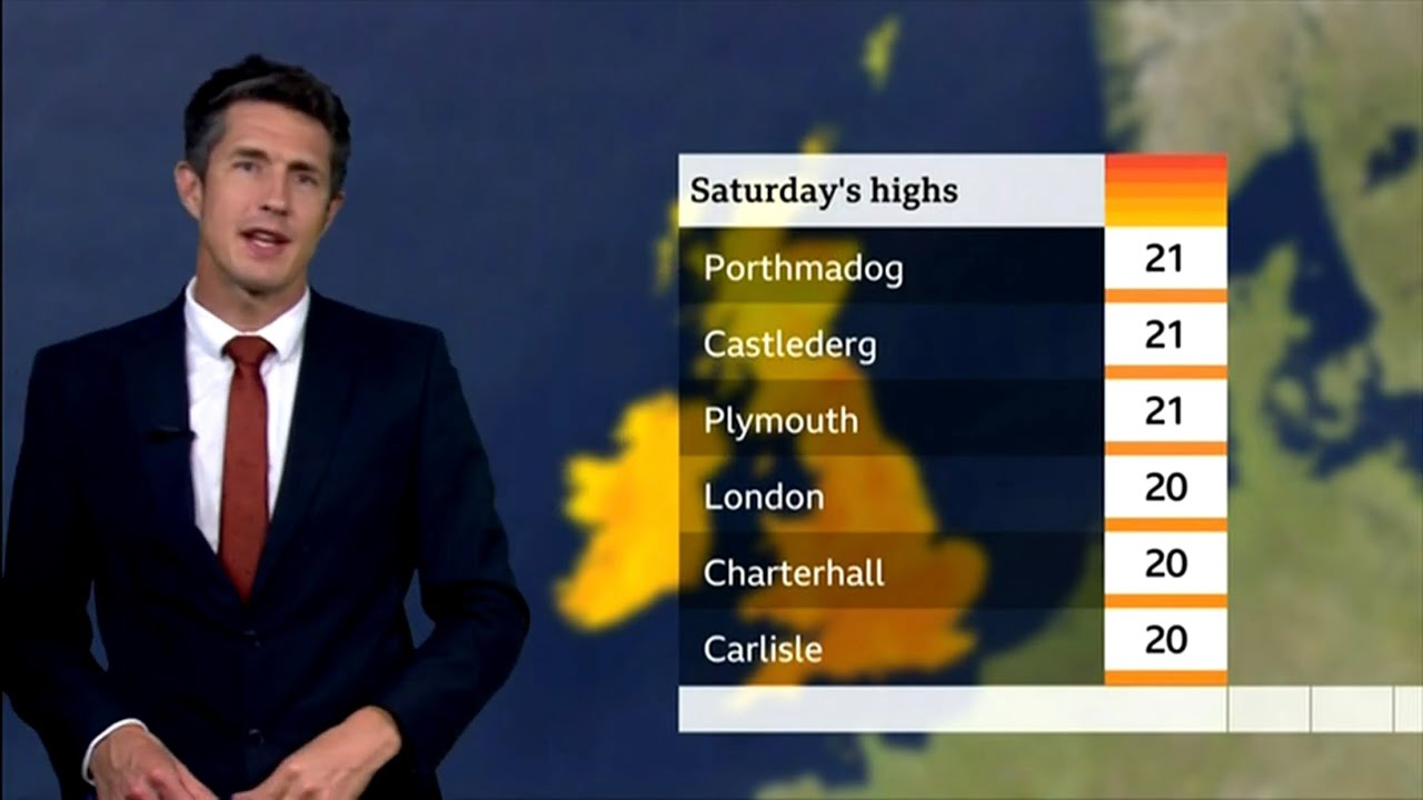 BBC Weather : Scotland , Northern Ireland, England was hot yesterday ...