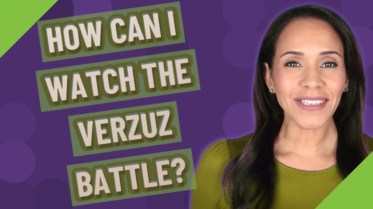 How can I watch the Verzuz battle? - YouTube