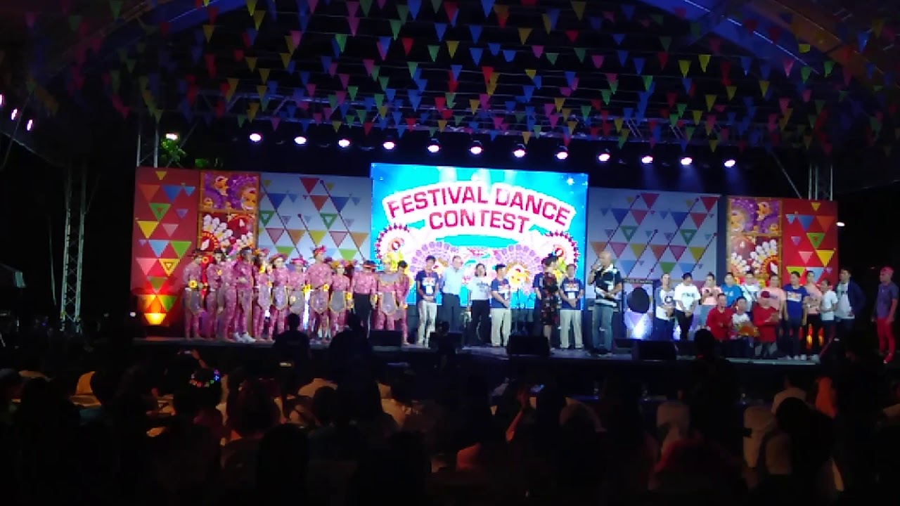 ANNOUNCEMENT OF THE WINNER ( festival dance contest TIP Christmas party ...