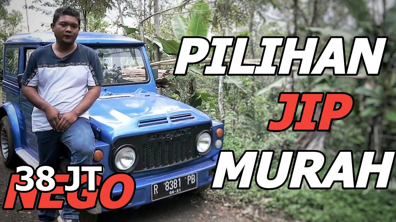 JIMNY JANGKRIK LJ80V 1981|| Jip seharga motor Matic - YouTube