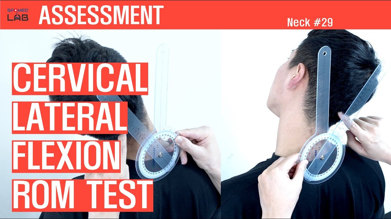 Cervical Lateral Flexion Range of Motion Test l 경추 측면굴곡 관절가동범위 평가 l ...