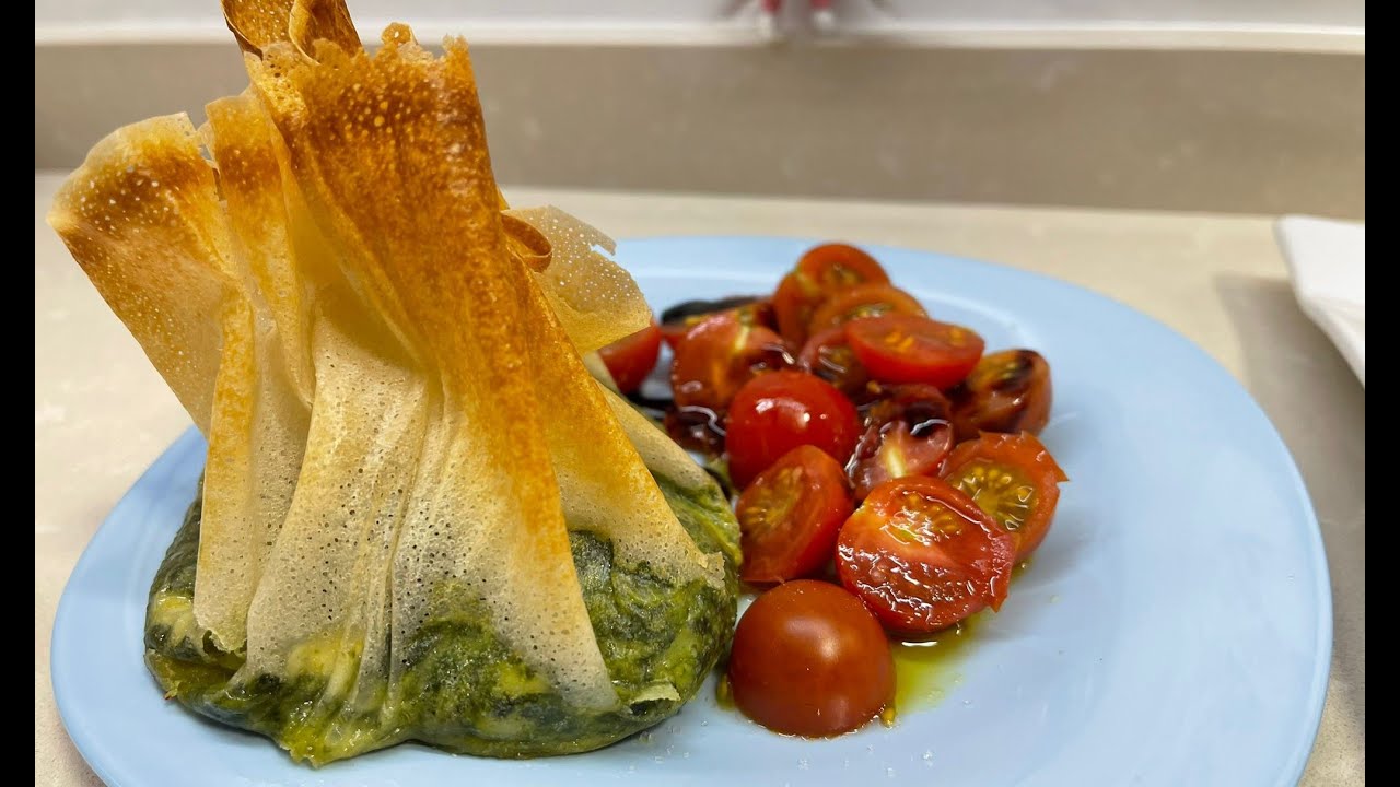 PASTA BRICK RELLENA DE ESPINACAS Y QUESO - YouTube