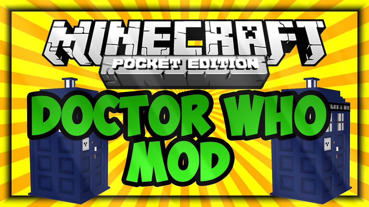 Doctor Who - MOD - Minecraft PE - 0.15.0/0.16.0 - YouTube