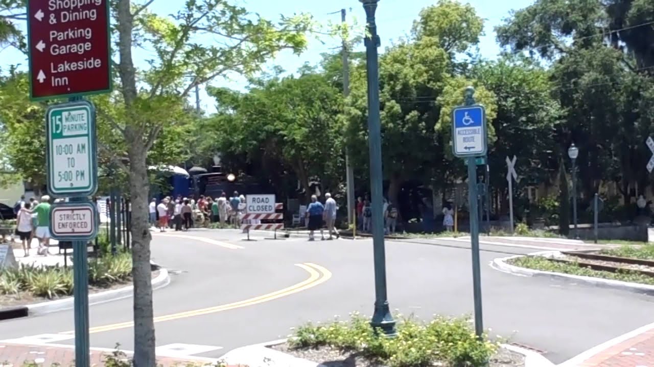 Steam Train - Mount Dora, FL 2014 - YouTube