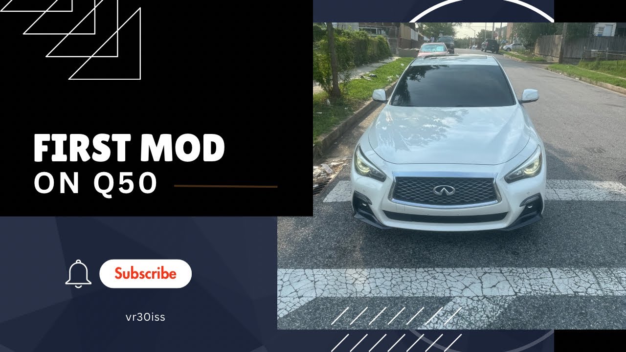 Infiniti q50 tinted windows - YouTube