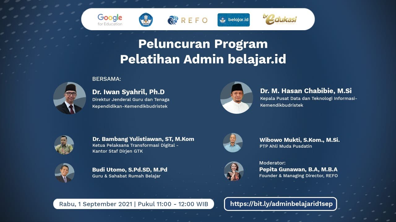 Program Pelatihan Admin belajar.id - YouTube