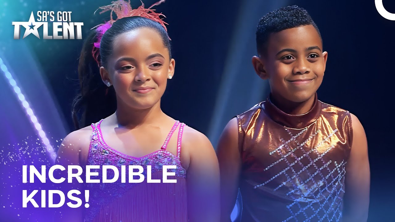 These Young Latin Dancers Stole the Show! | Africa's Got Talent - YouTube