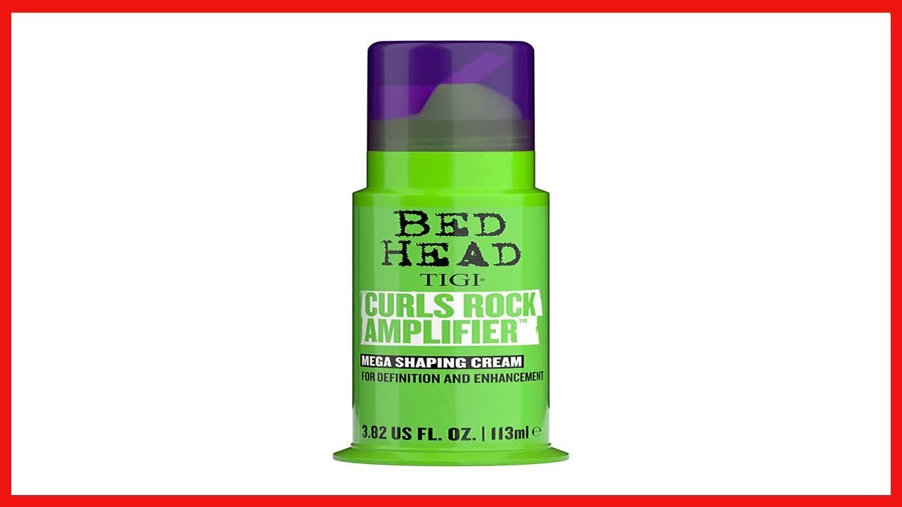 Bed Head by TIGI Curls Rock Amplifier Curly Hair Cream for Defined ...