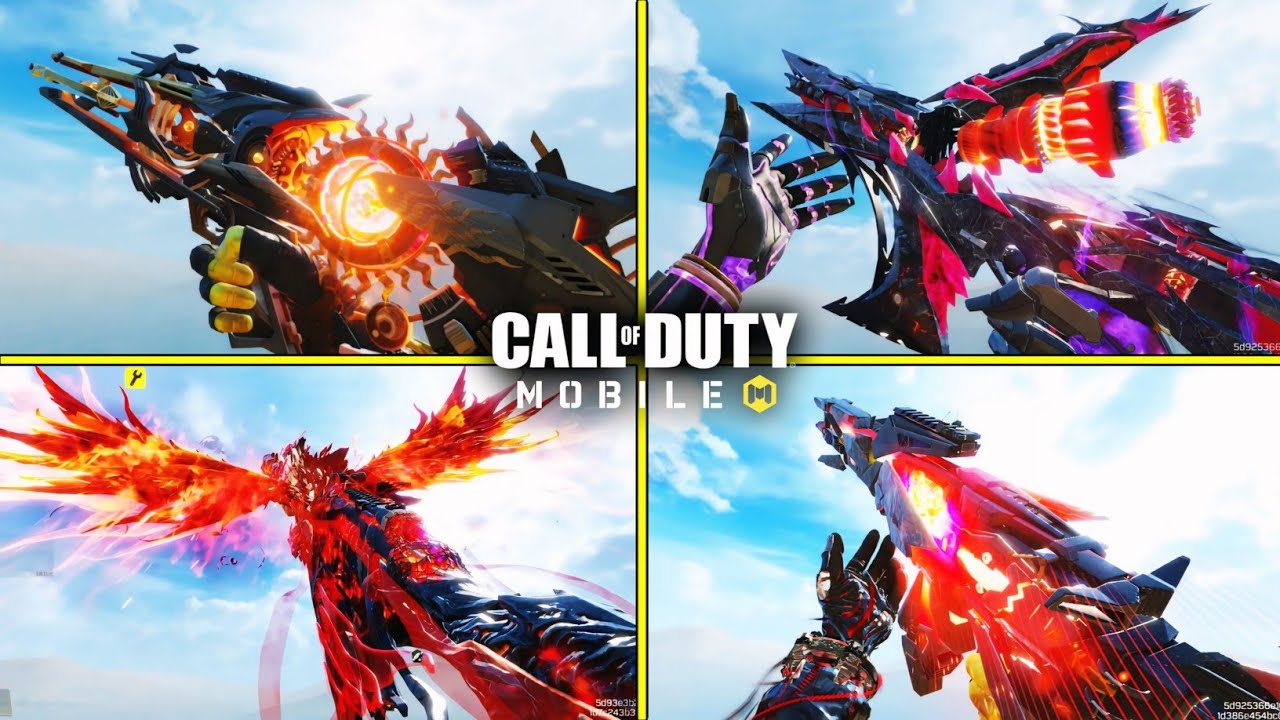 ALL 25 Mythic Guns In COD Mobile | EVERY Mythic Weapons Inspection ...