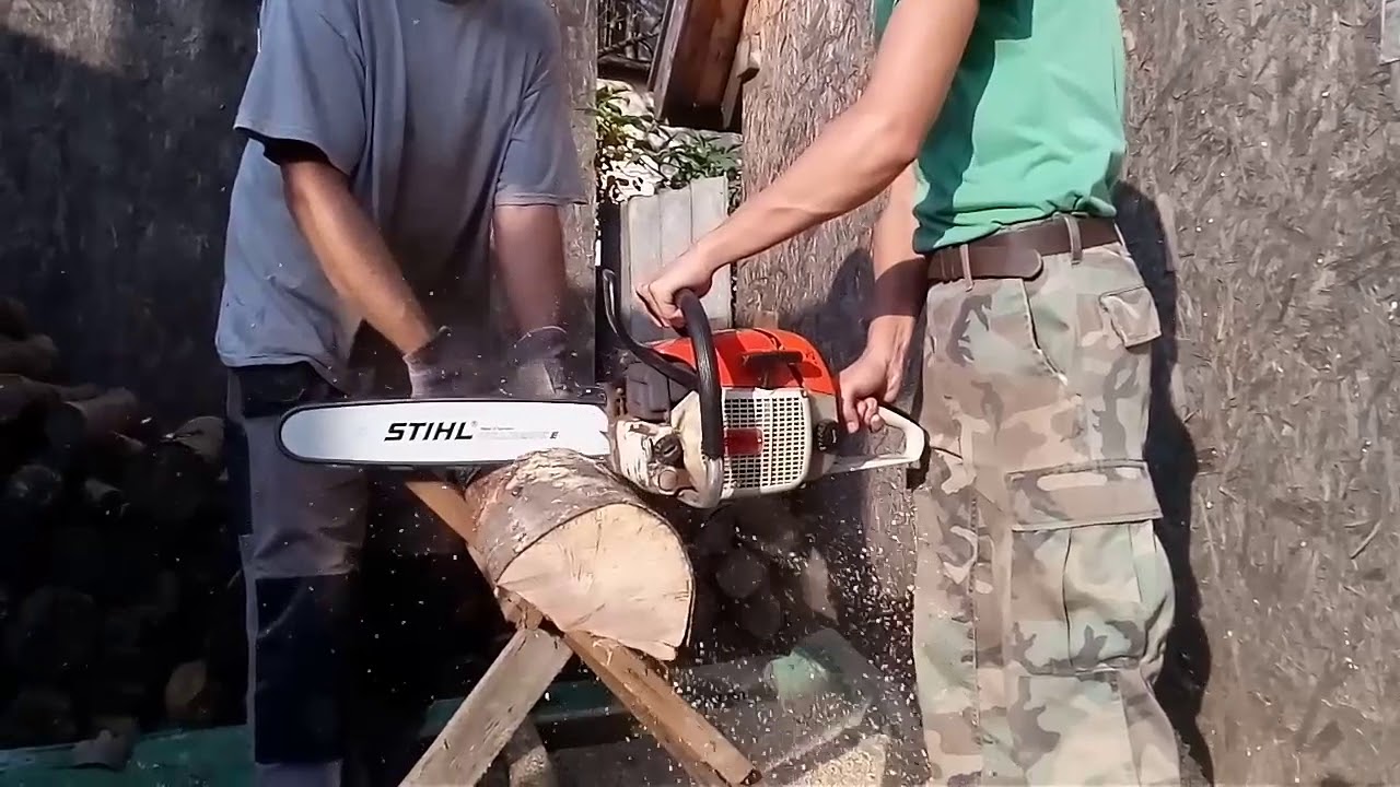 STIHL 028 AV SUPER - YouTube