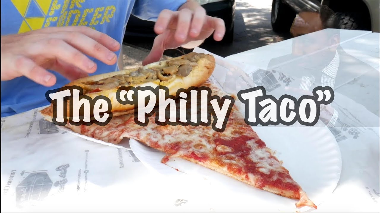 TRYING TO EAT THE PHILLY TACO IN UNDER 8 AND A HALF MINUTES - YouTube
