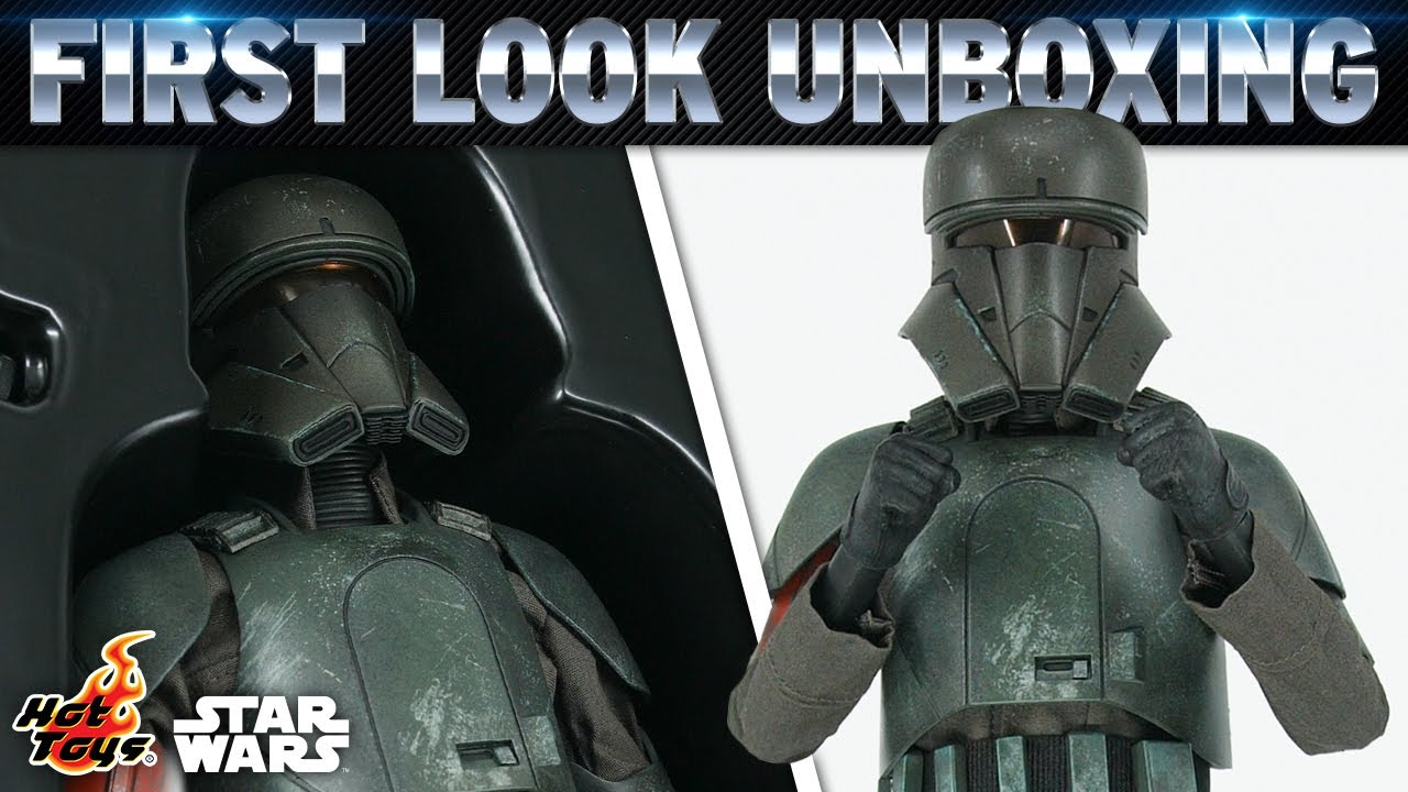 Hot Toys Transport Trooper The Mandalorian Figure Unboxing | First Look ...