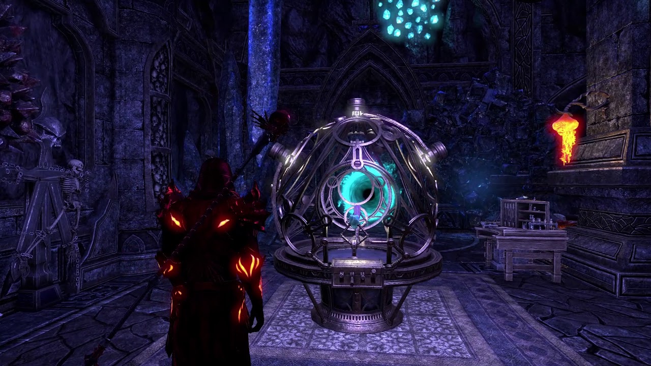 Wraithhome ESO Decorated Vampire UNDEAD THEME with custom Flesh Room ...