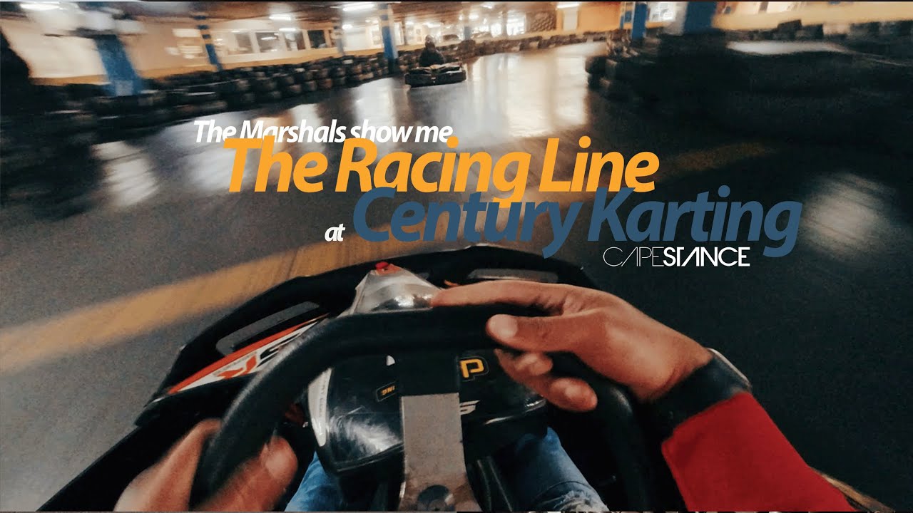 Marshals show me the best racing line at Century Karting POV ...