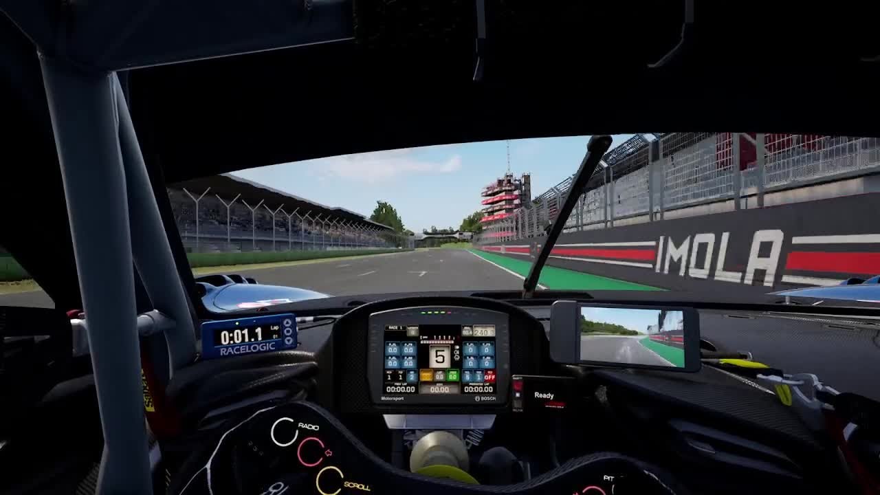 ACC Imola Ferrari 296 GT3 (Heavy Rain) Track Guide (Hotlap + Telemetry ...