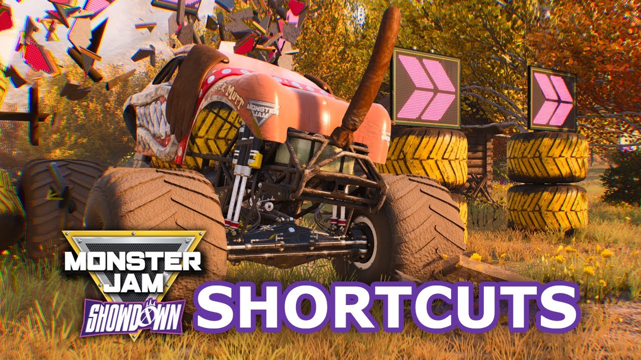 Monster Jam Showdown - Shortcut Locations - YouTube