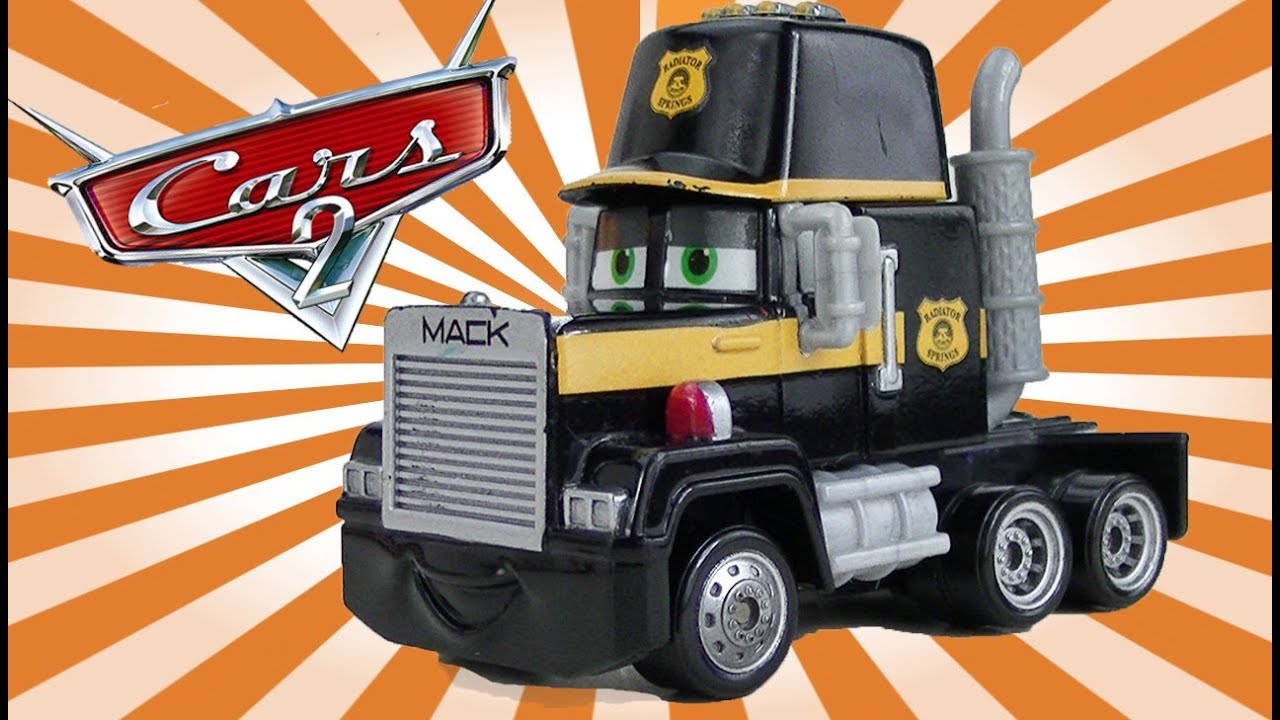 Disney CARS Toys Mack Truck Hauler Toy Mini Adventures Lighting McQueen ...