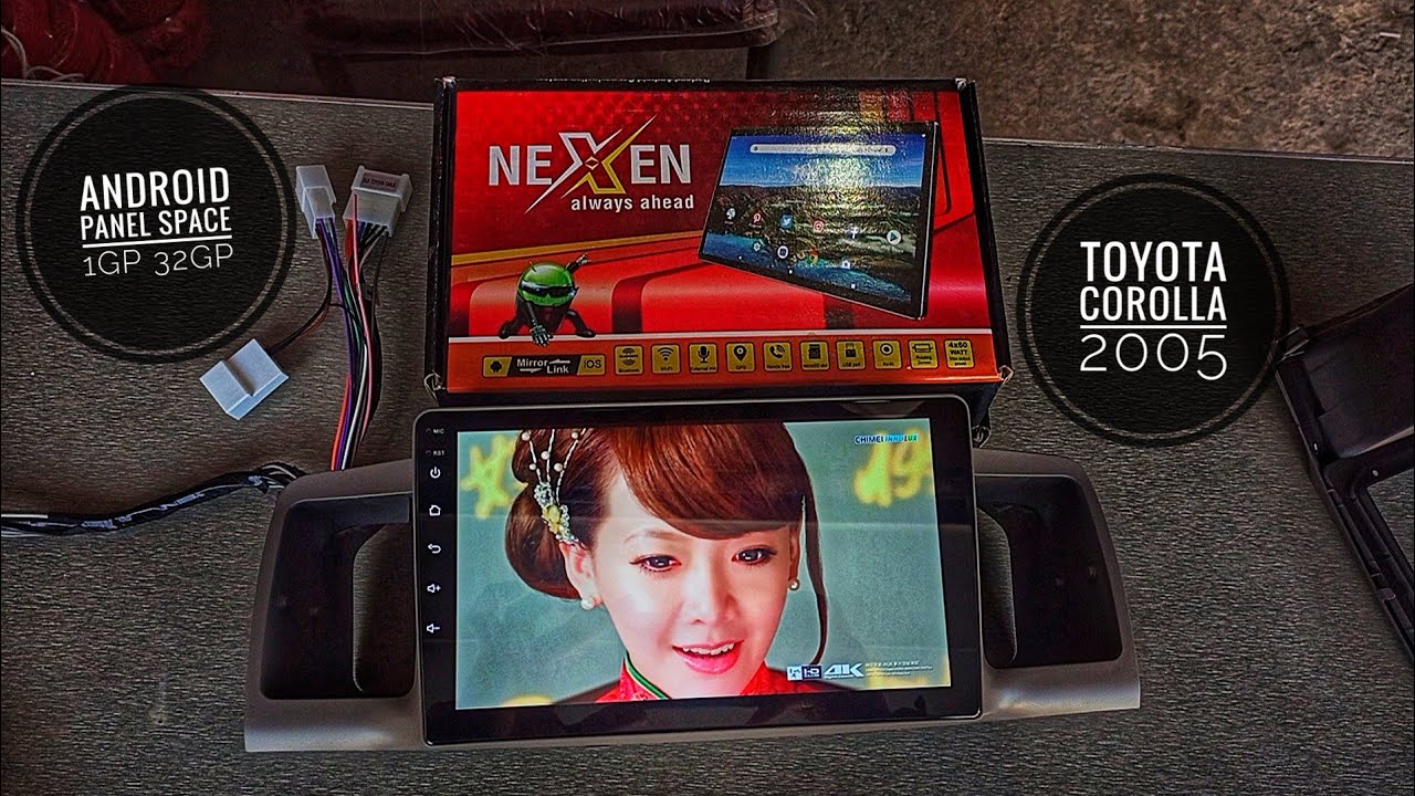 #toyota Corolla 2005 Model #android NEXEN Panel 2023 | IPS & space 1Gp ...