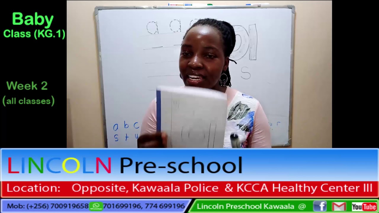 Week 2 Baby class reading colouring tracing and writting sound a - YouTube
