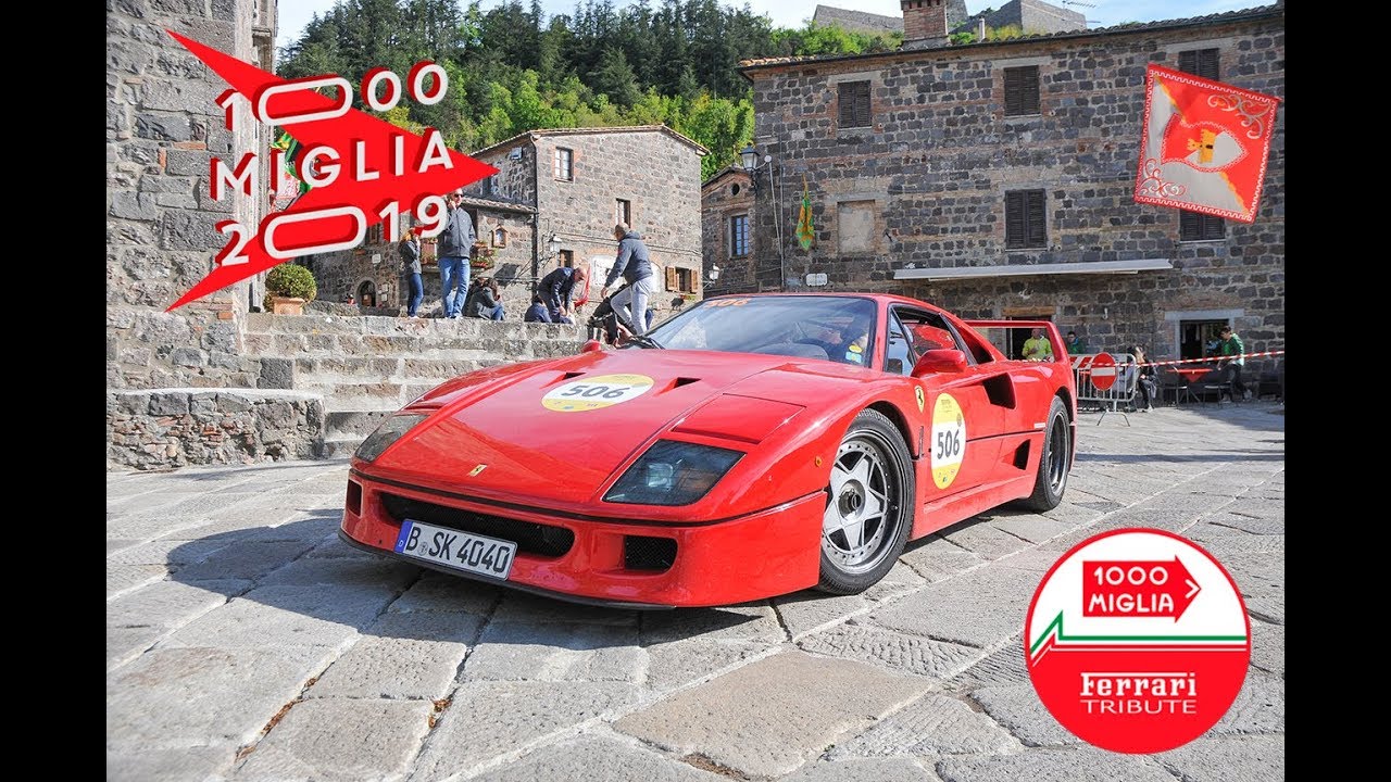 Ferrari Tribute | 1000 Miglia 2019 - YouTube