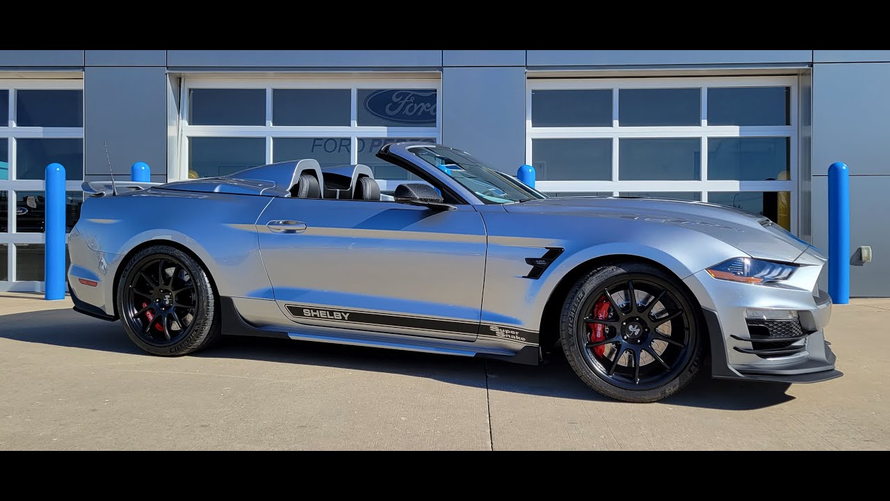 2022 SHELBY Super Snake Speedster 825 hp Supercharged Mustang YouTube