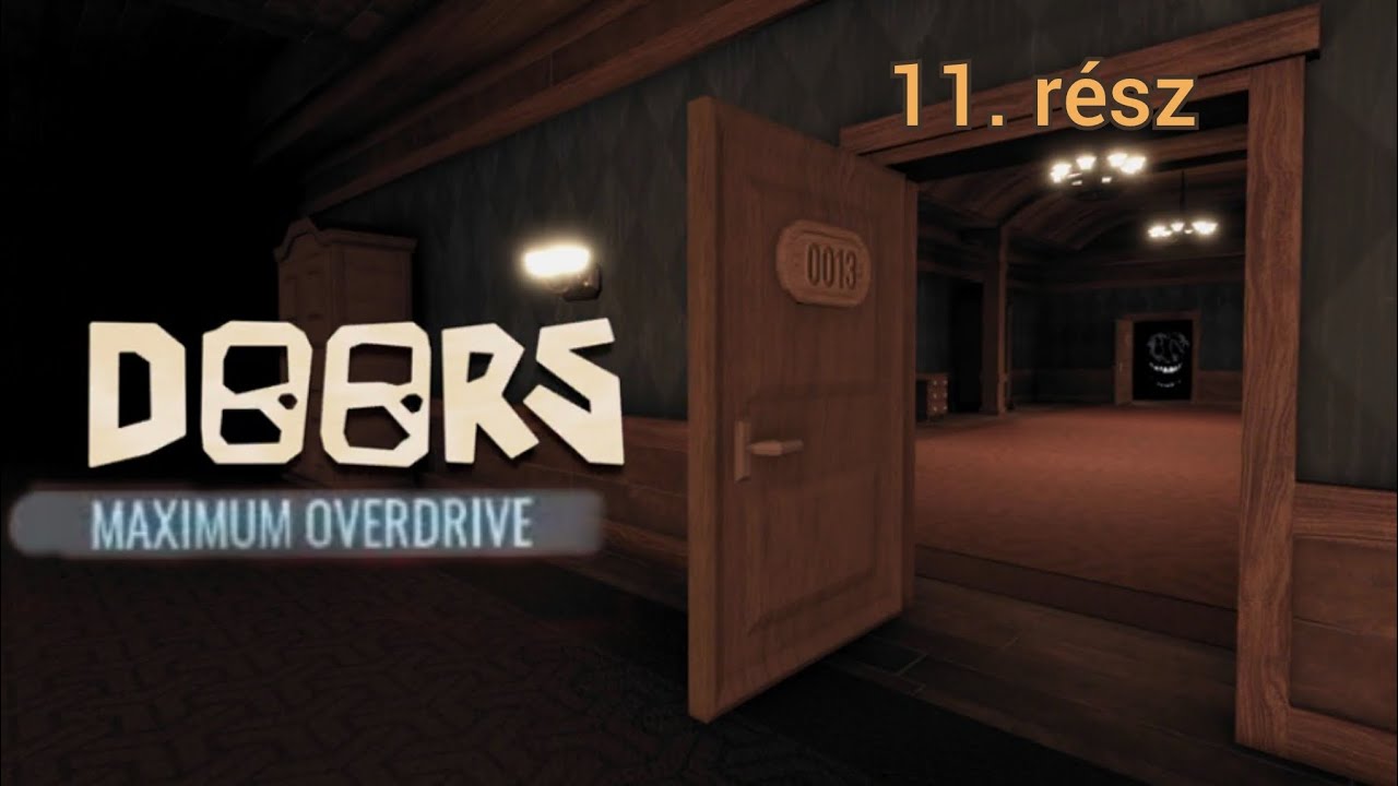 Roblox Doors (11. rész) maximum overdrive - YouTube