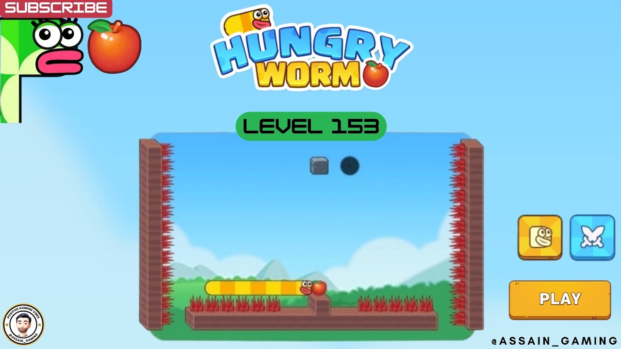 Hungry Worm Greedy Worm Level 153 - YouTube