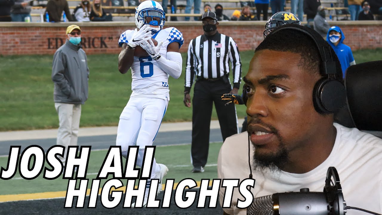 Josh Ali (WR | UDFA) Kentucky Highlights REACTION - YouTube