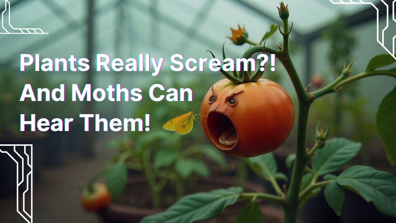 Plants Really Scream—And Moths Can Hear Them! The Hidden World of Plant ...