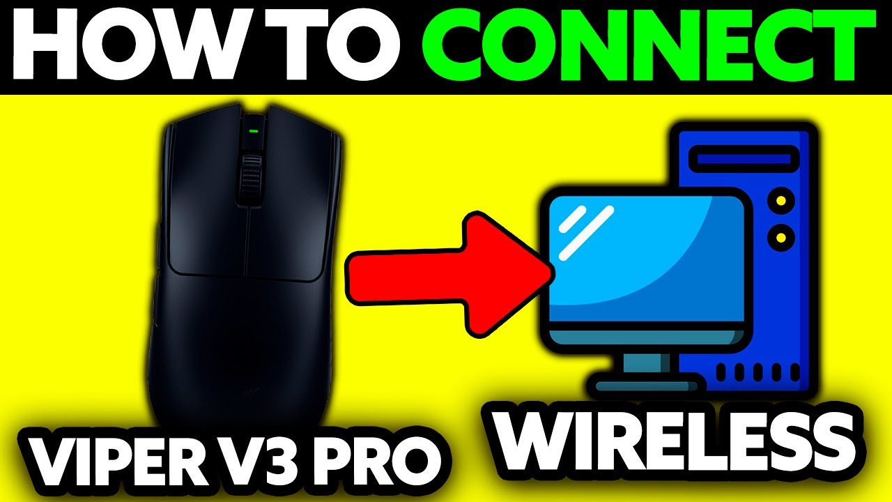 How To Connect Razer Viper V3 Pro Wireless (2025) - Step by Step - YouTube