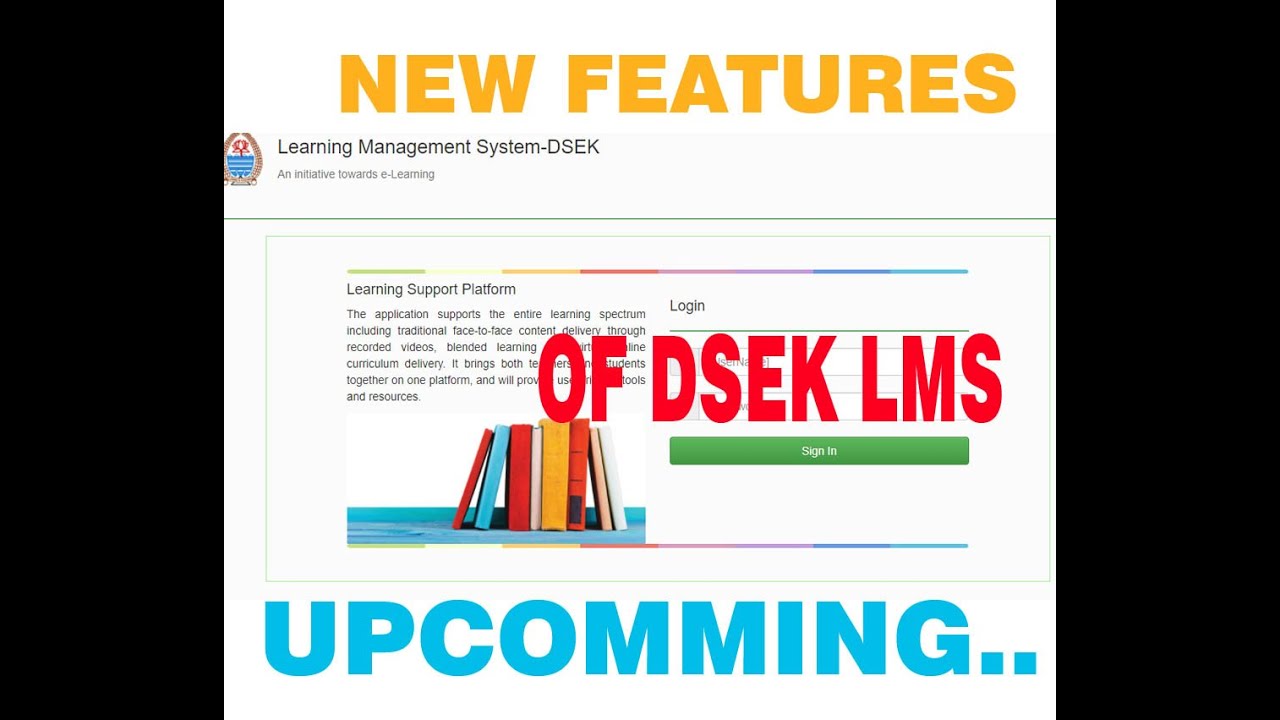 New and Upcomming Features Of DSEK LMS - YouTube