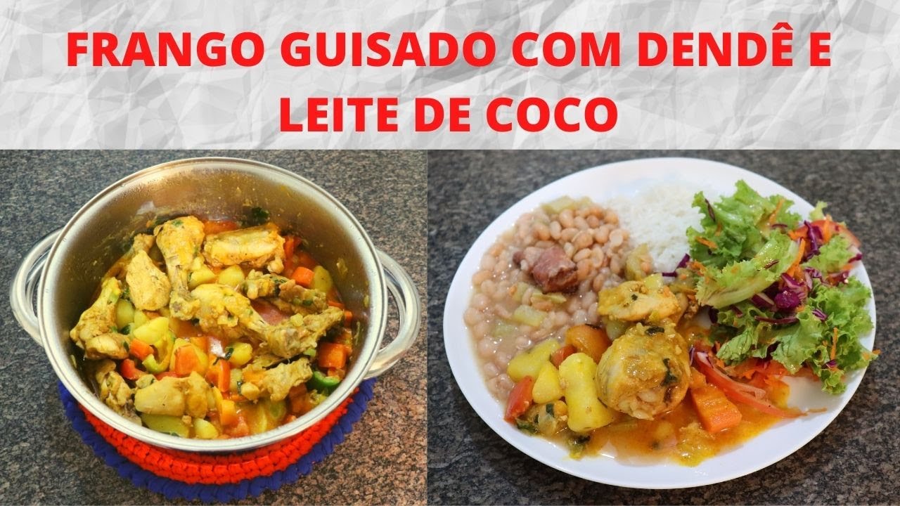 Receita de frango guisado muito gostoso - YouTube