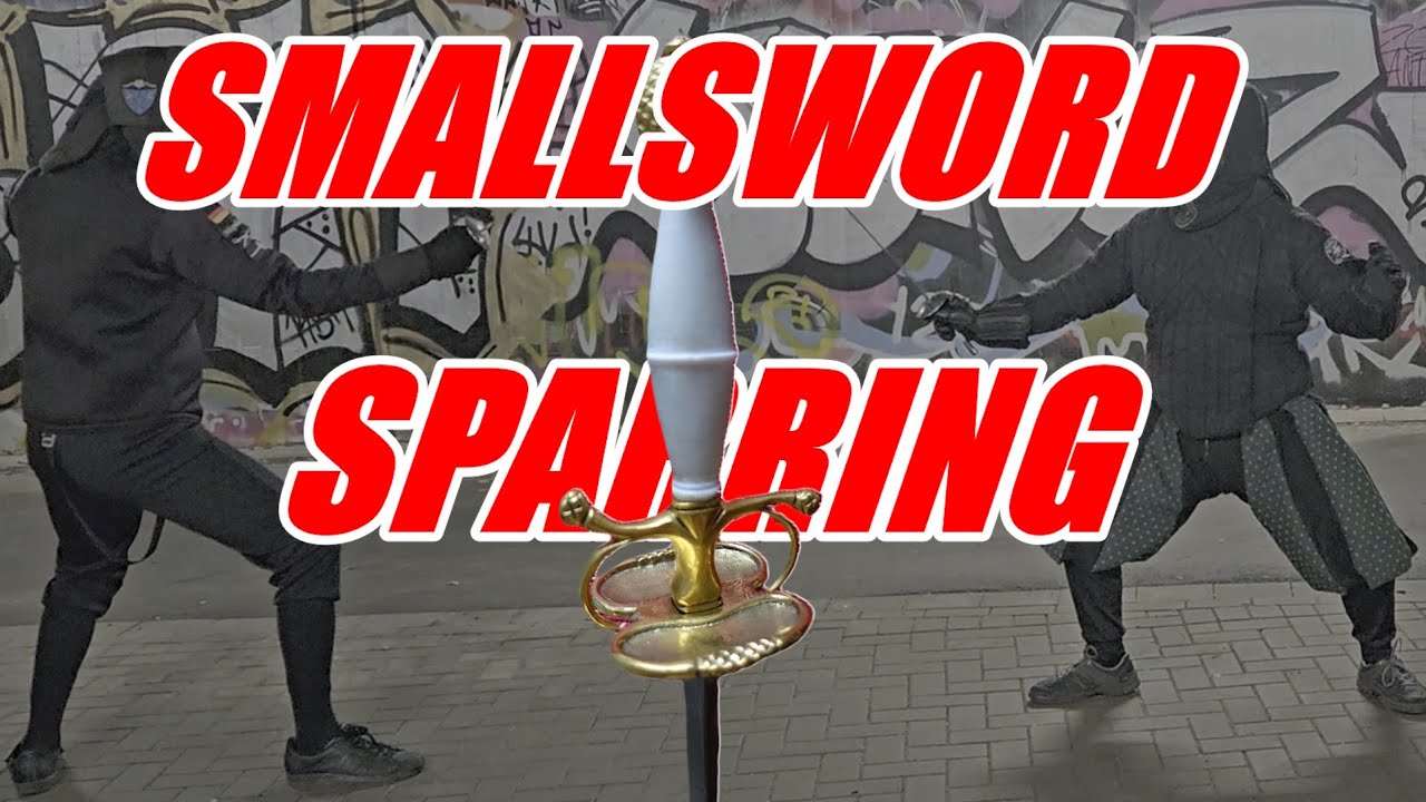 Always fence with new opponents! Smallsword sparring with Juan from ...