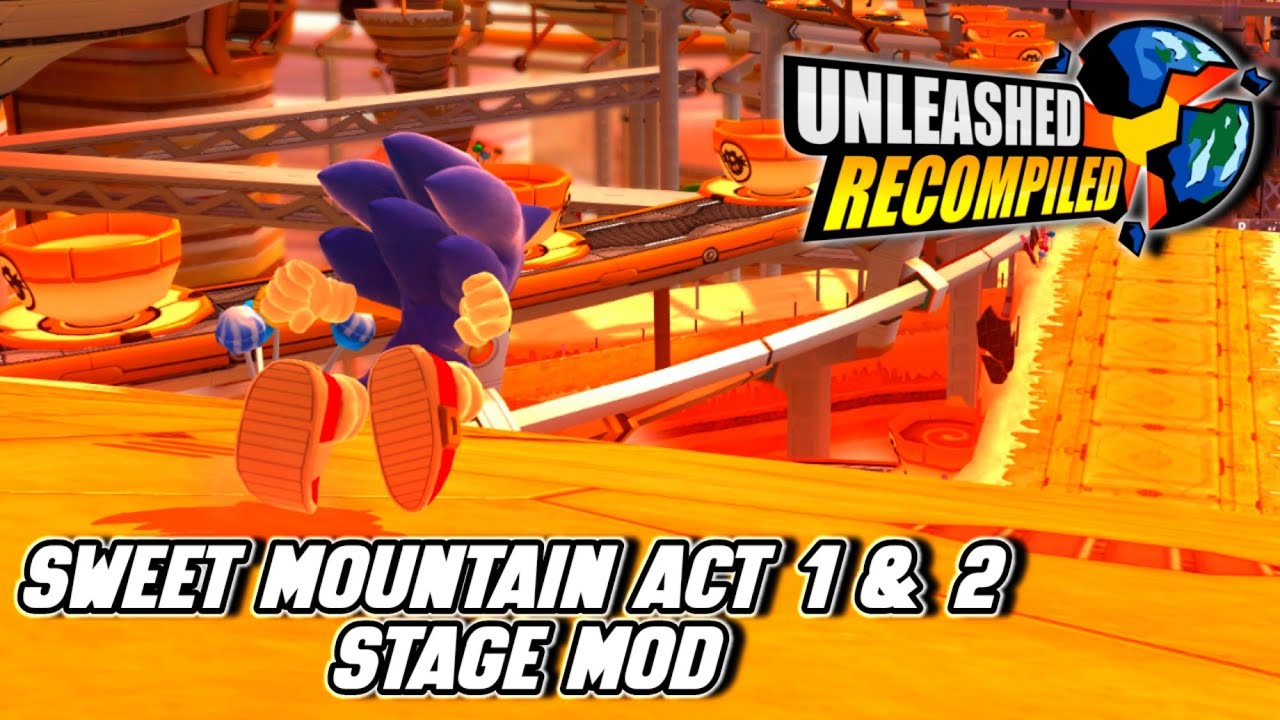 SWEET MOUNTAIN ACT 1 & 2 STAGE MOD - Sonic Unleashed Recompiled (PC ...