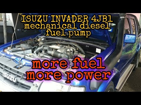 Diesel power truck | ISUZU INVADER 2.8 4JB1 - YouTube